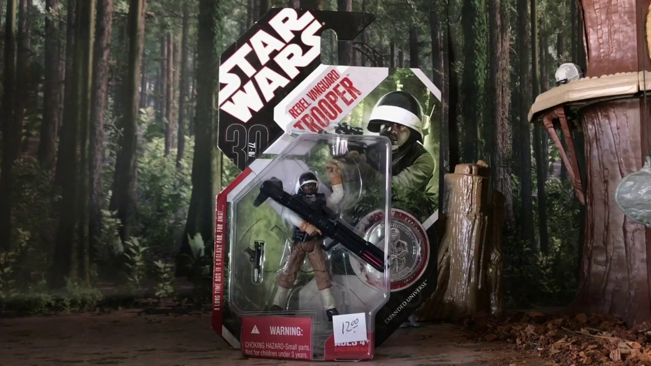 Star Wars 30th Anniversary #53 Rebel Vanguard Trooper Action Figure ...
