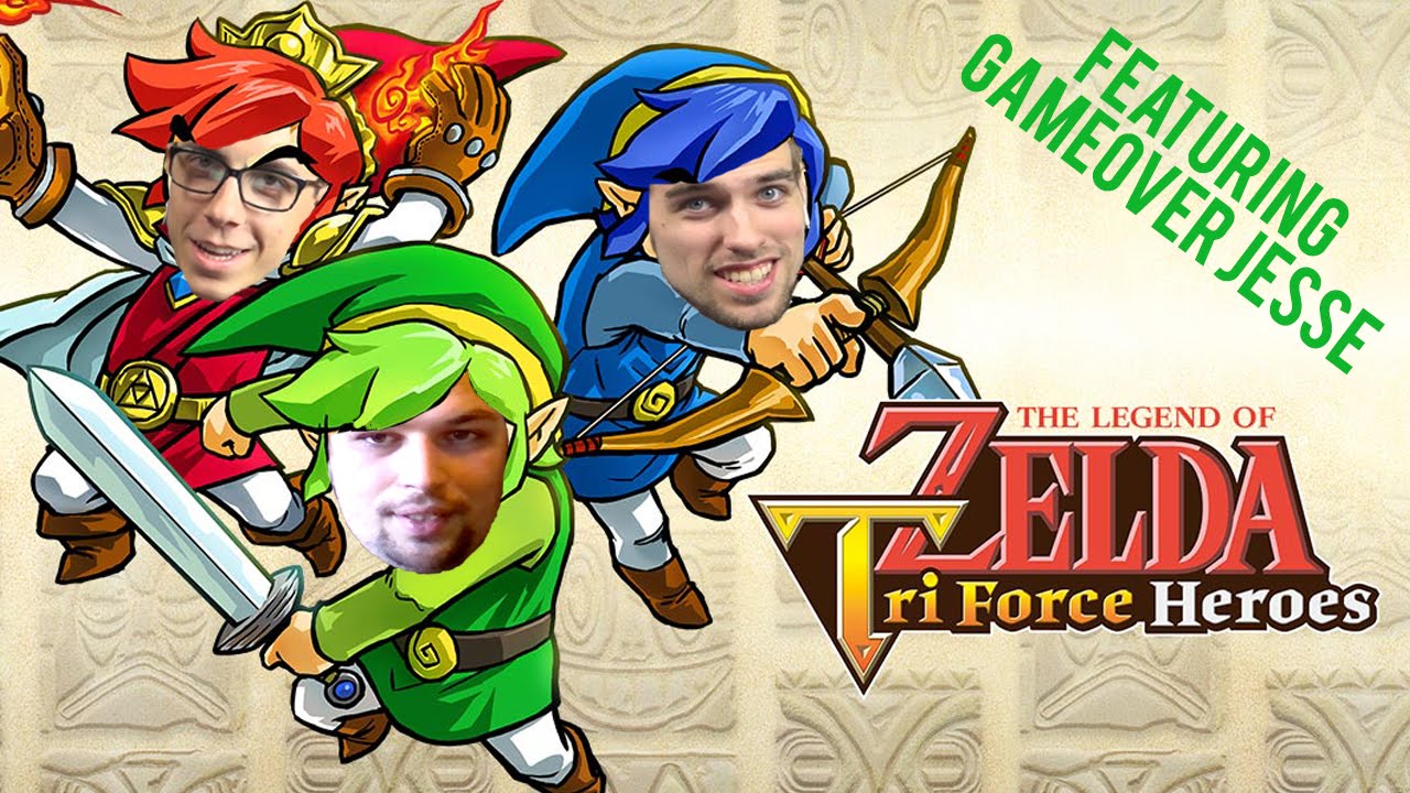 Zelda: Tri Force Heroes with GameOver Jesse | Two Button Crew - YouTube
