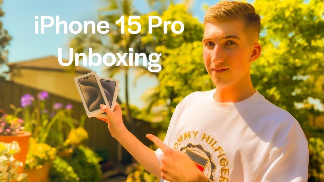 iPhone 15 Pro Unboxing!! - YouTube