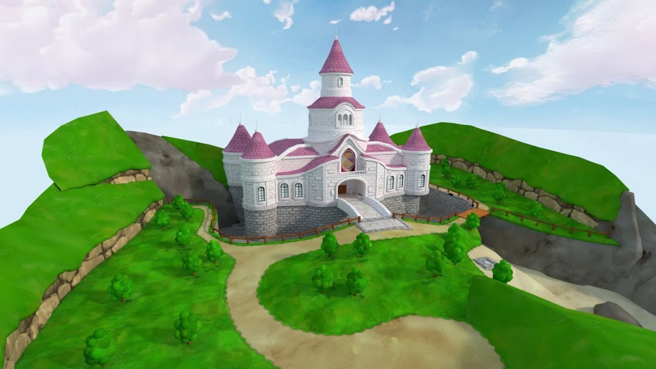 FFA on the Super Mario 64 Courtyard 😂 | Fortnite Creative 2.0 (UEFN ...