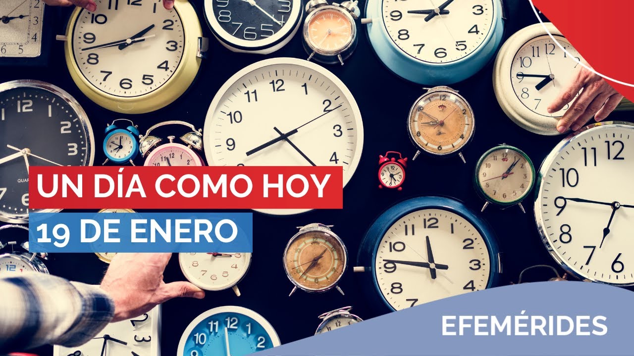 Un día como hoy - 19 de Enero | EFEMÉRIDES con Kike Bravo Prado 🟣 #PBO ...