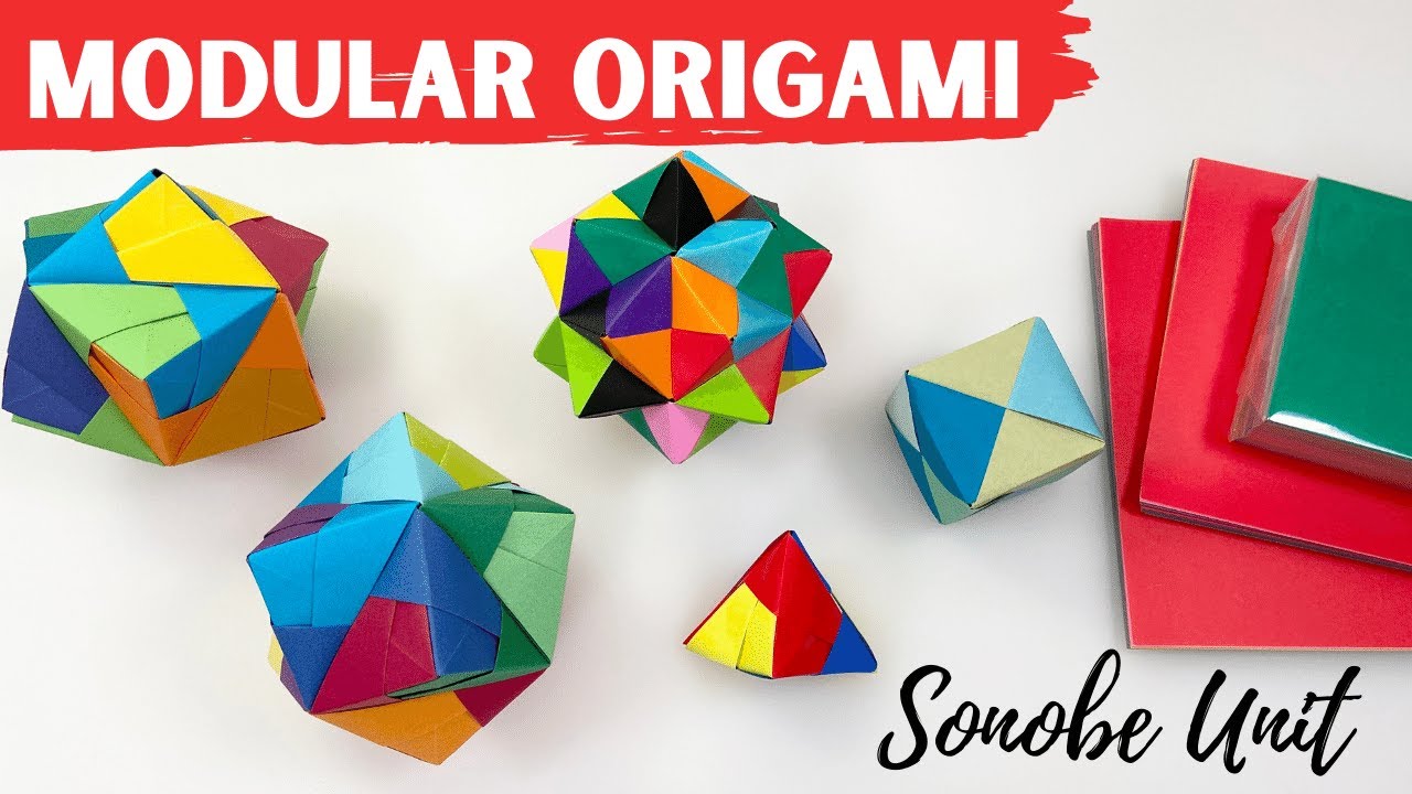 3 Easy Modular Origami Boxes Tutorial Creative Diy Youtube Origami