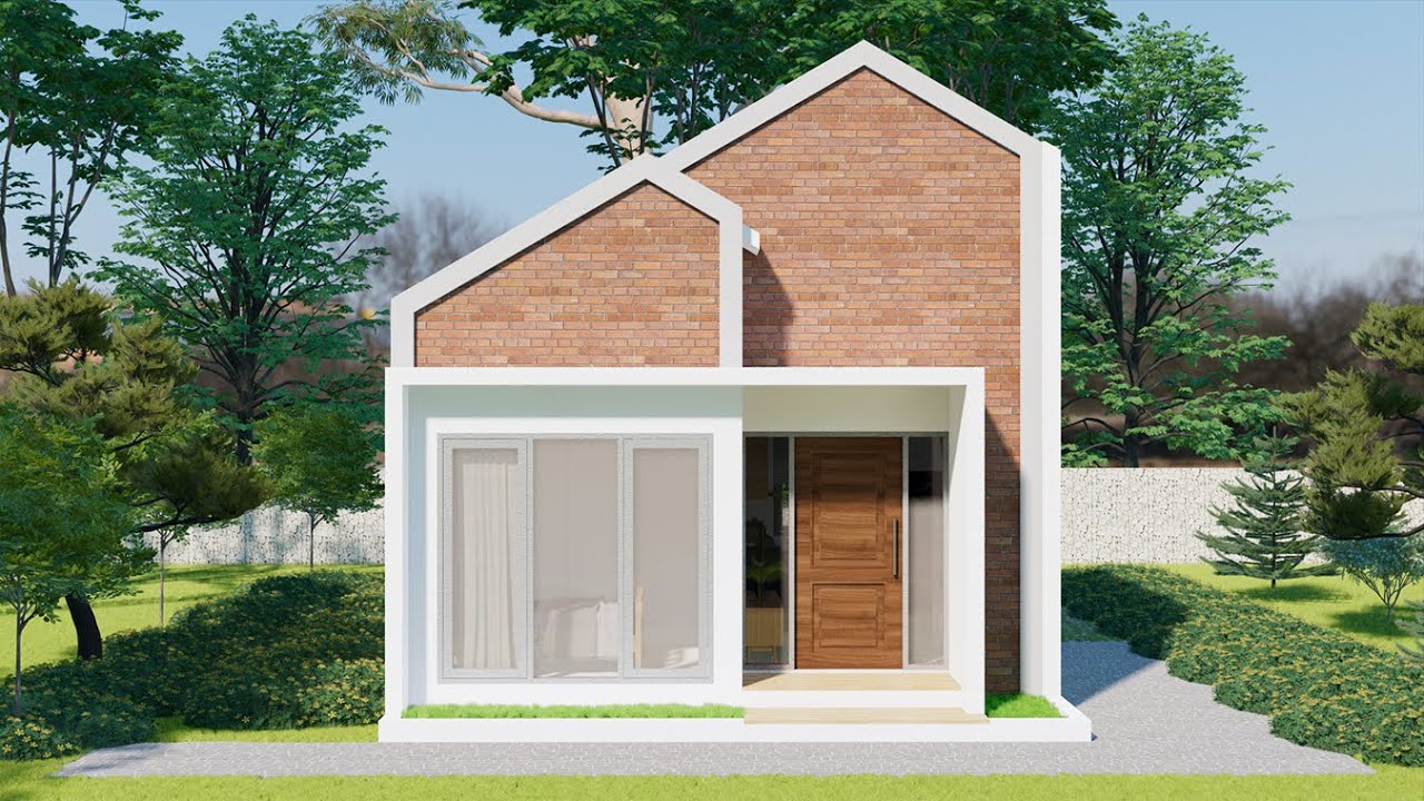 Small House Design with Floor Layout l Simple House - YouTube