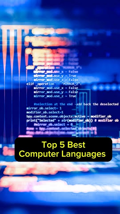 Top 5 Best Computer Languages #ar_tnm #computerlanguages #apps - YouTube