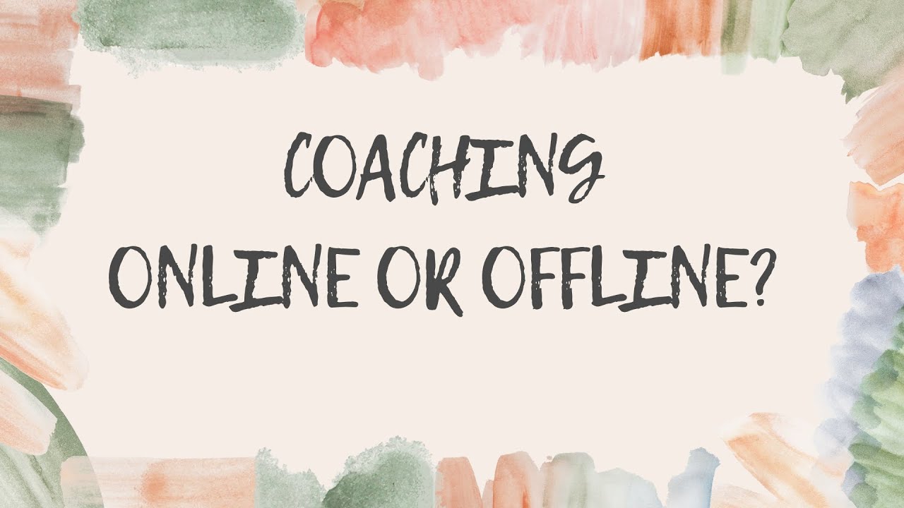 Offline Coaching Vs Online Coaching / Which Is Best? - YouTube