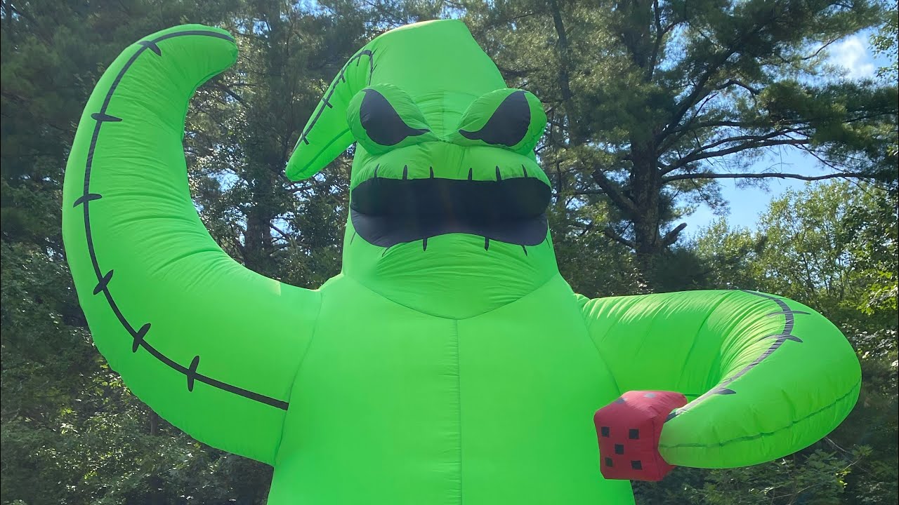 [REVIEW] NEW FOR 2022 Gemmy COLOSSAL 14ft Oogie Boogie Inflatable The ...