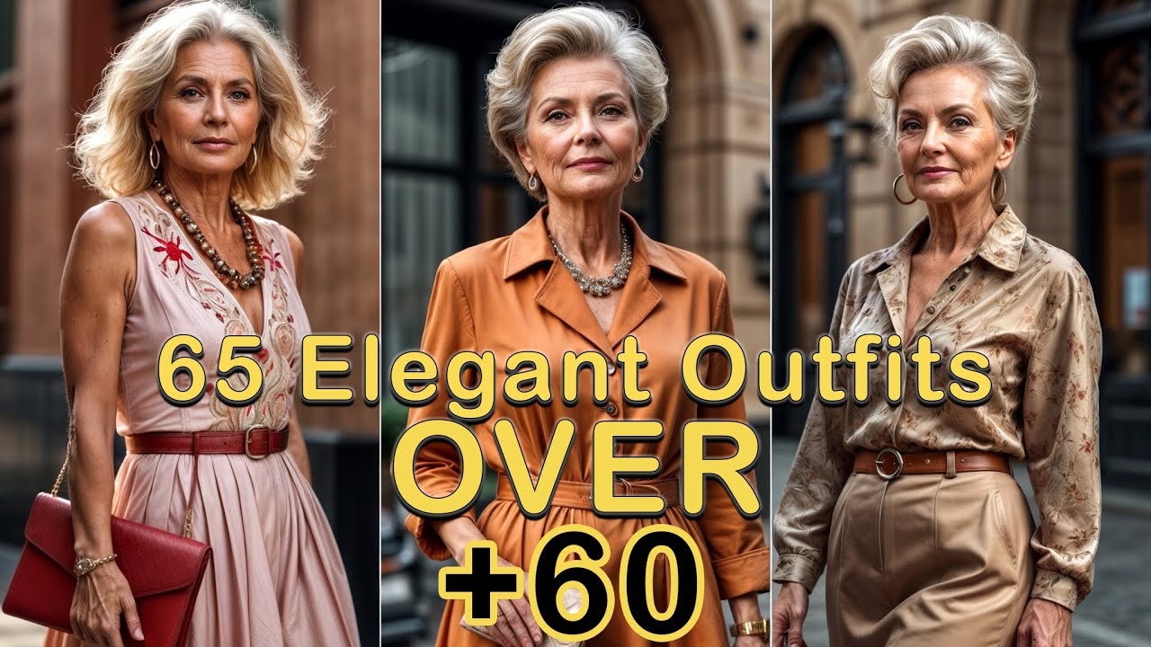 65 Elegant Outfits for Mature Women - Classy 60 years Old Women Clothes ...