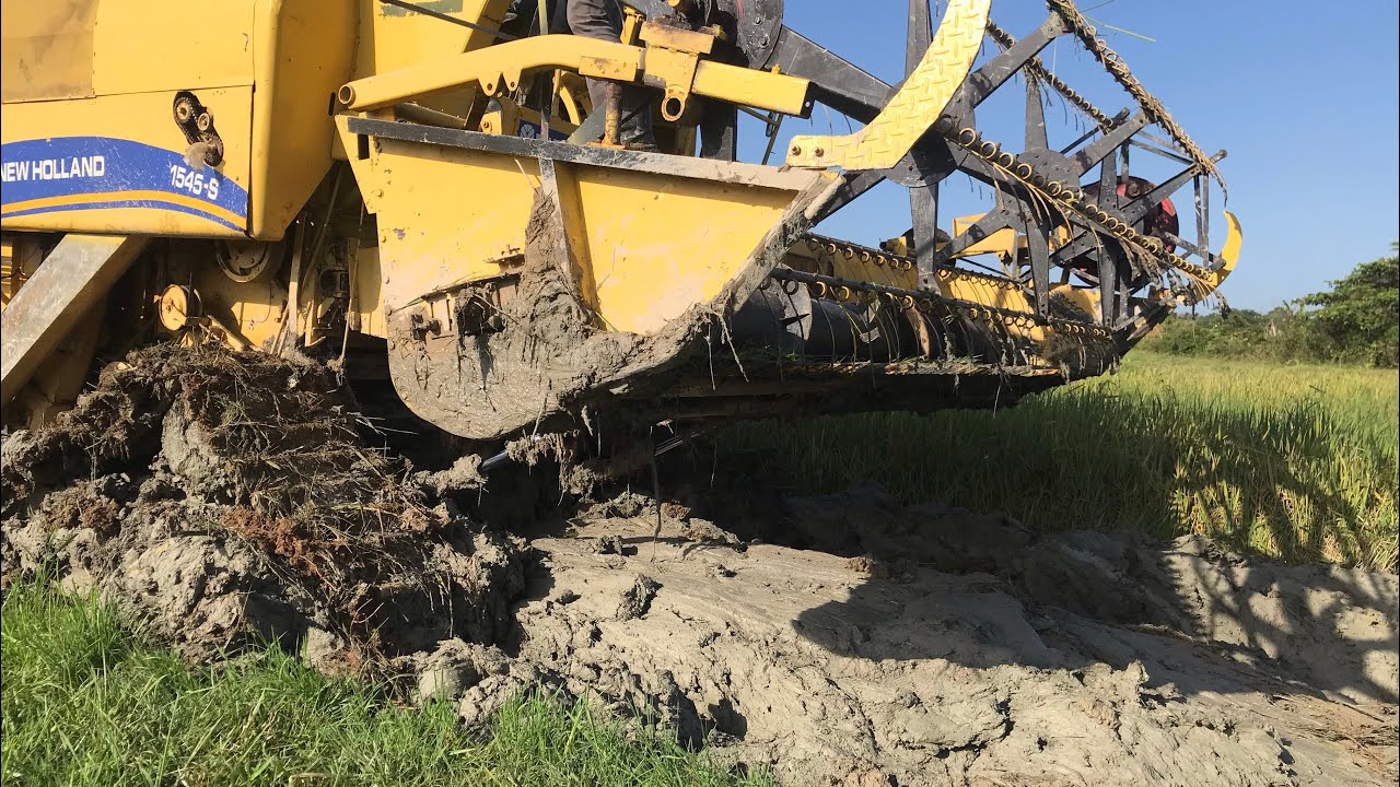 mesin padi 1545 lekat tanah gam part 2 - YouTube