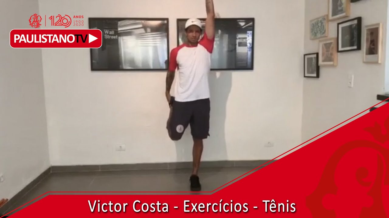 Victor Costa - Exercícios - Tênis | Paulistano TV - YouTube