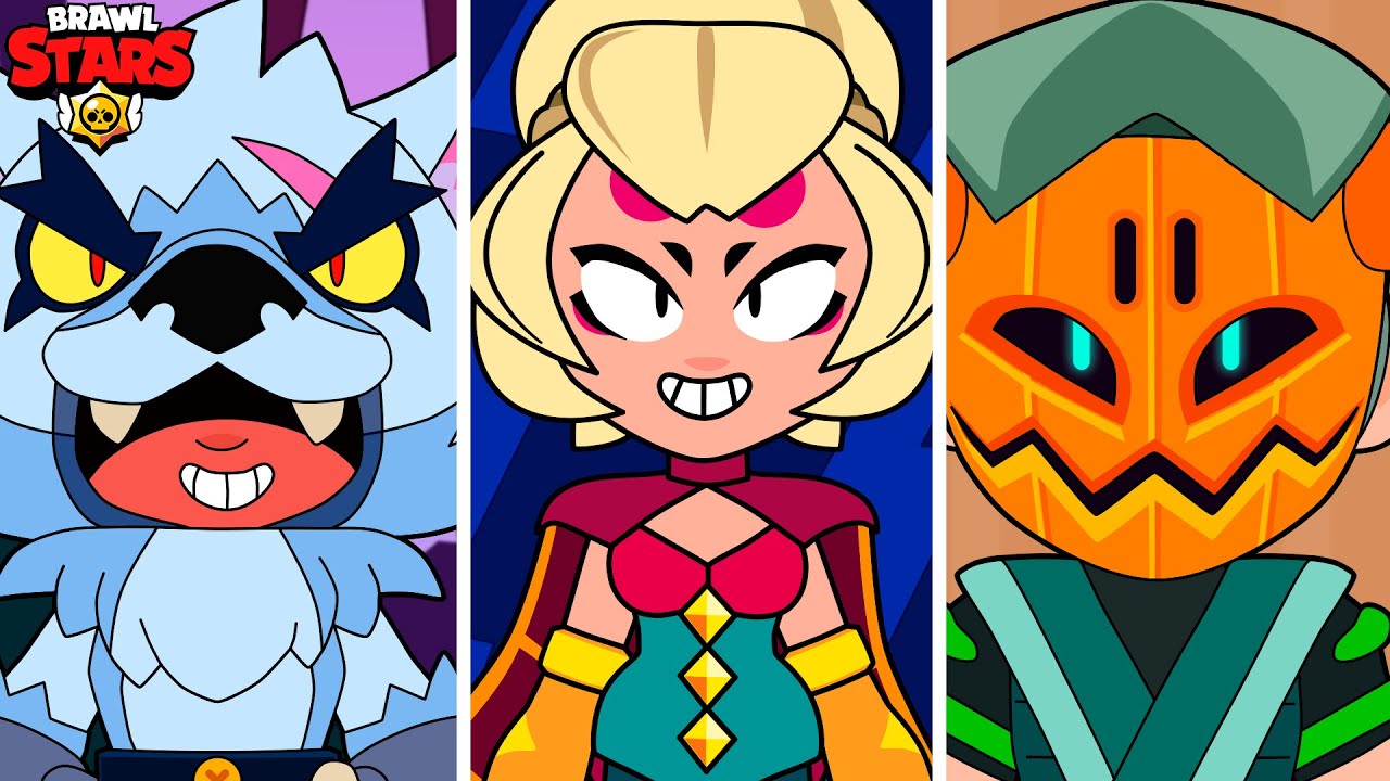 Top 10 Best Brawl Stars Animation Compilation By Gumymation Youtube