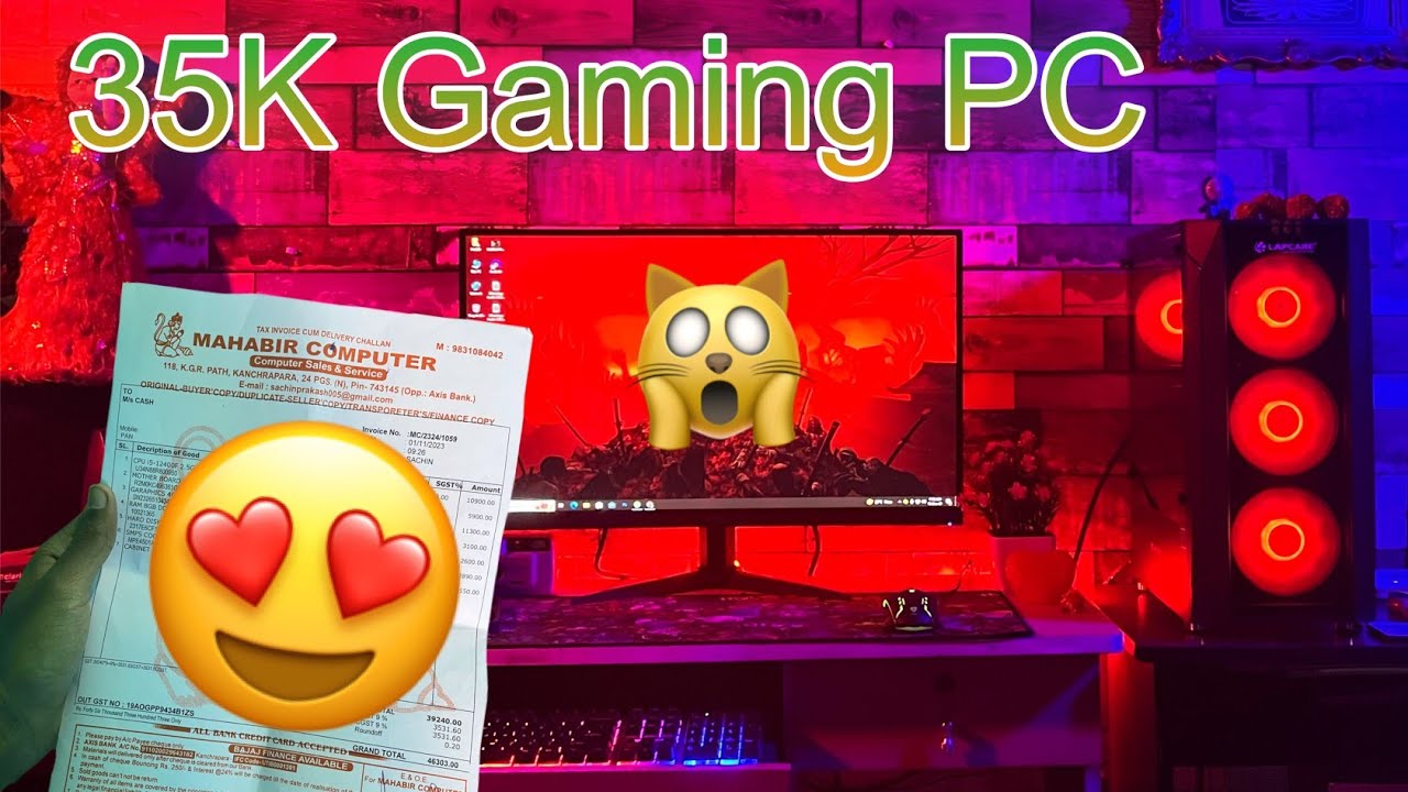 35K PC BUILD i5 12400f || Gaming PC Build || Techy QR - YouTube