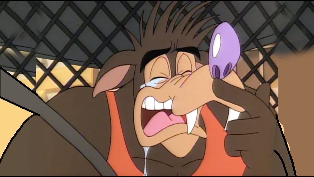 The Mean Old Wolf's Massive Sneezes - YouTube