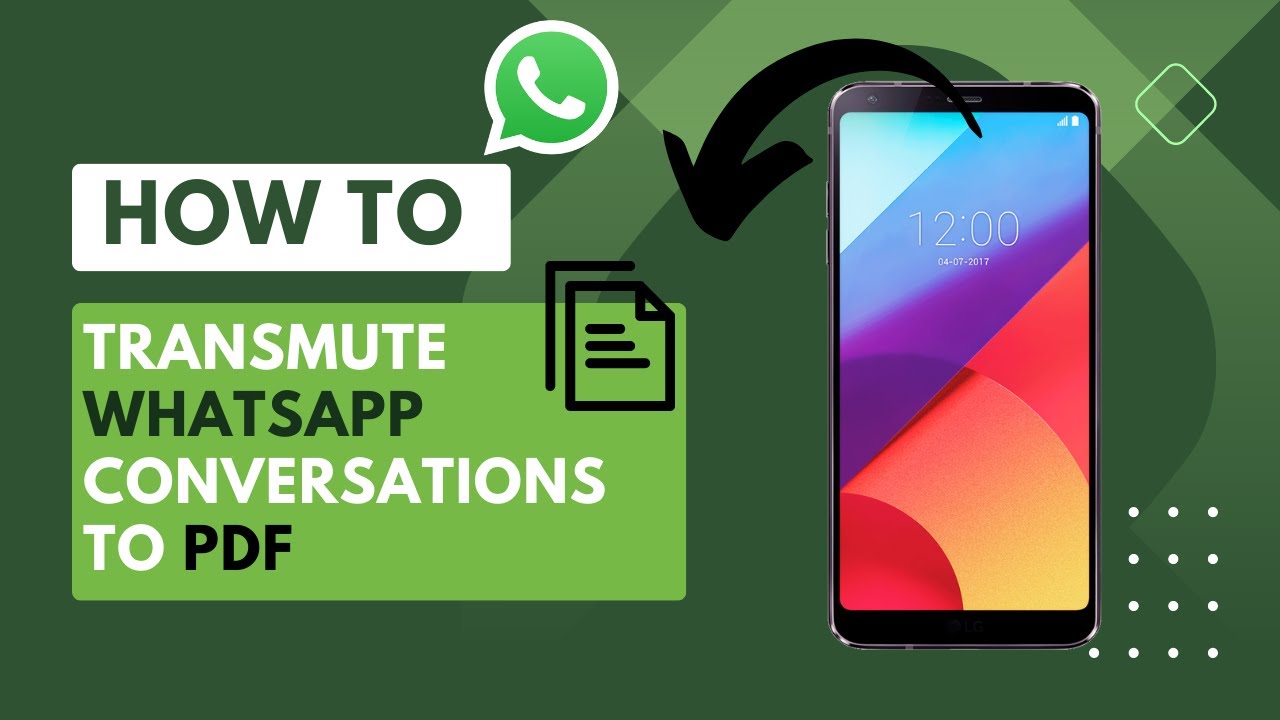 How To Convert WhatsApp Chats To PDF YouTube how-to-convert-whatsapp-chats-to-pdf-youtube