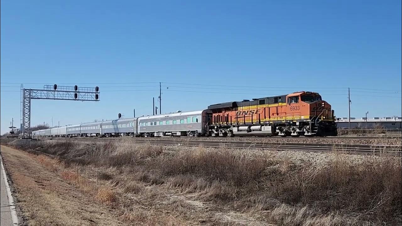 BNSF Officer Special at Cow Palace Road in Newton, KS. - YouTube