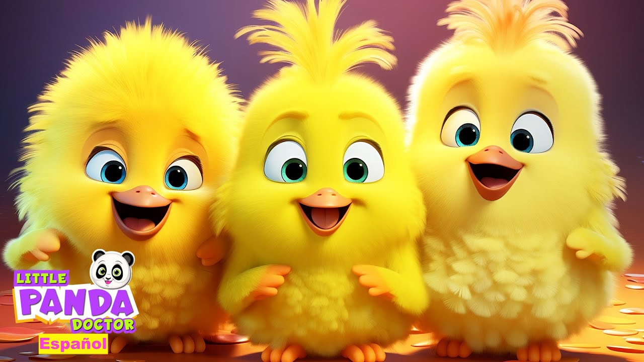 LOS POLLITOS DICEN PIO PIO, Canciones infantiles 🐤🐥| Little Panda ...