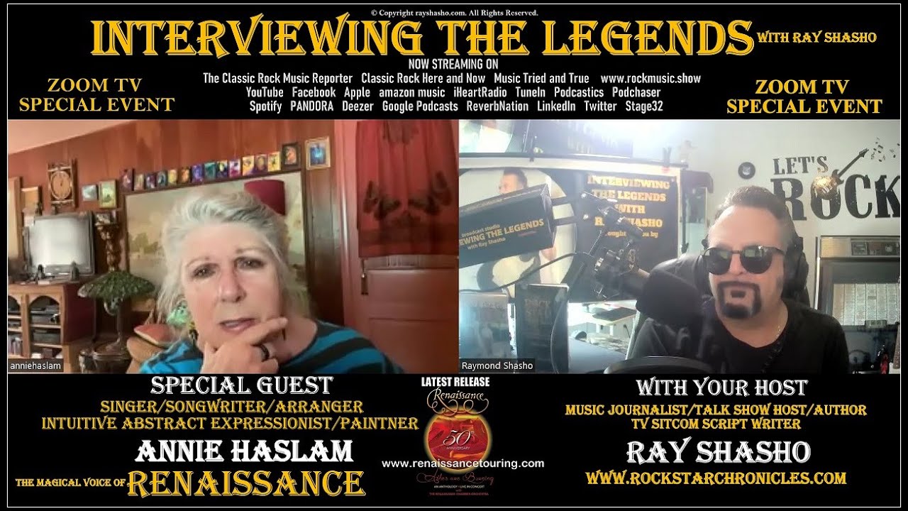Annie Haslam the Magical Voice of Symphonic Rock's Renaissance - YouTube