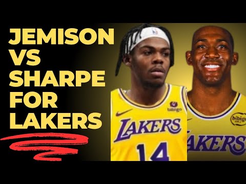 Lakers Trey Jemison vs Day'ron Sharpe - YouTube
