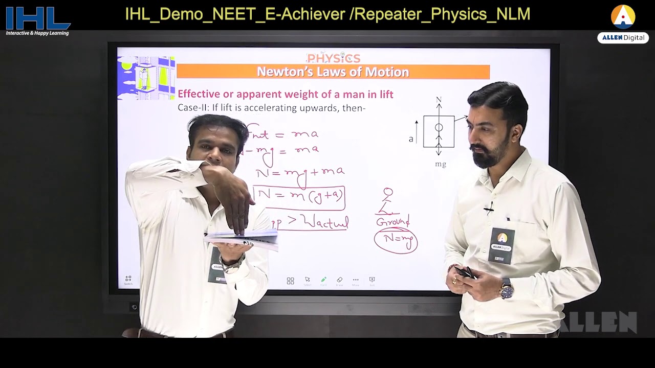 ALLEN IHL Interactive Video Lecture for NEET (UG) Physics | NLM - YouTube