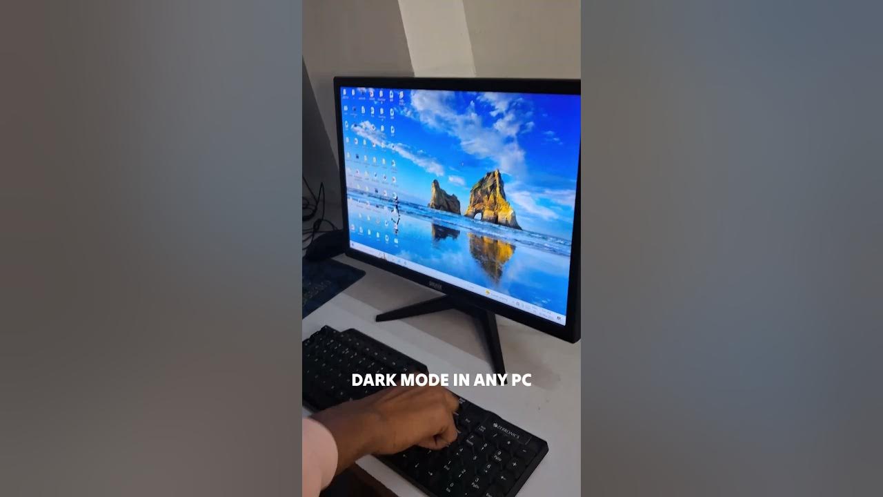 How to Turn on Dark Mode in Windows.? #computer #computertechnic #windows #computereducation ...