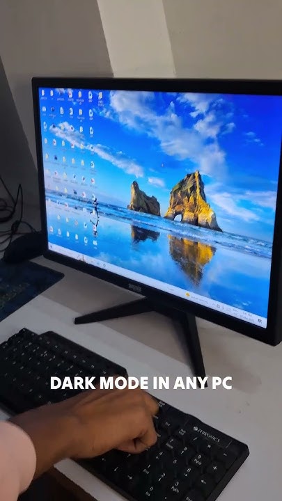 How to Turn on Dark Mode in Windows.? #computer #computertechnic #windows #computereducation ...