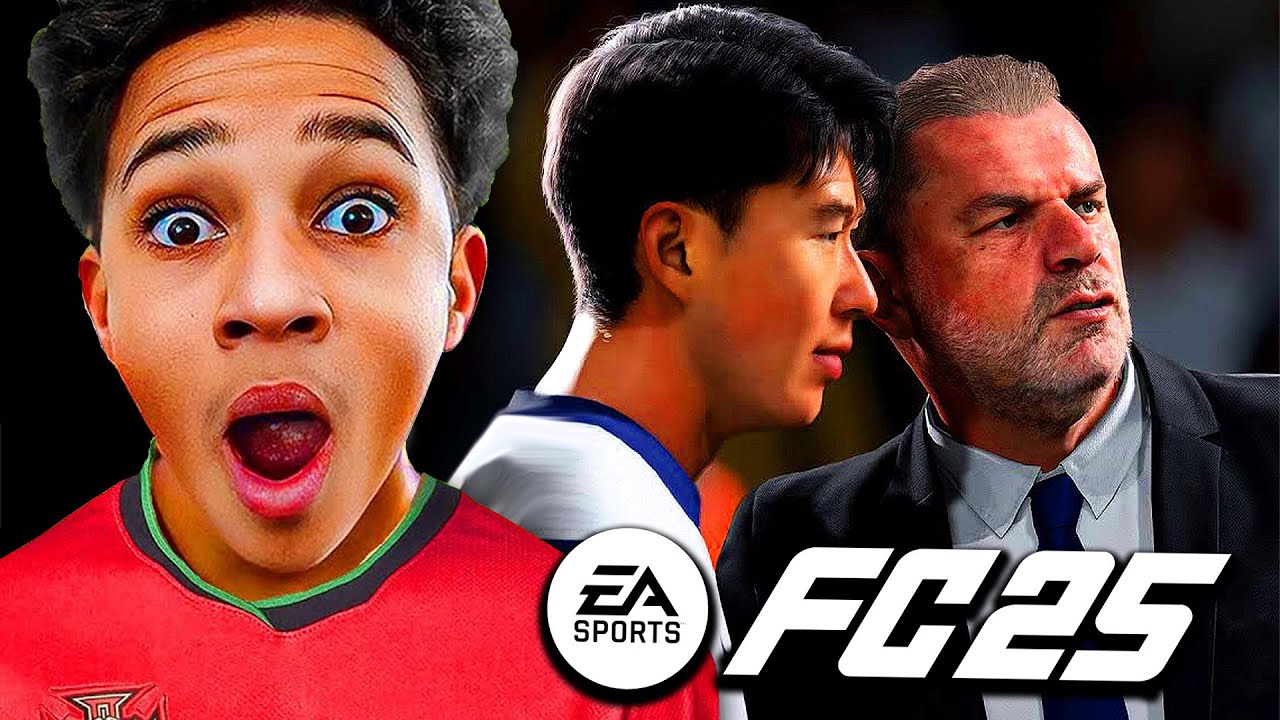 SV2 & KID RONALDO REACTS TO NEW FC 25 GAMEPLAY TRAILER!! - YouTube