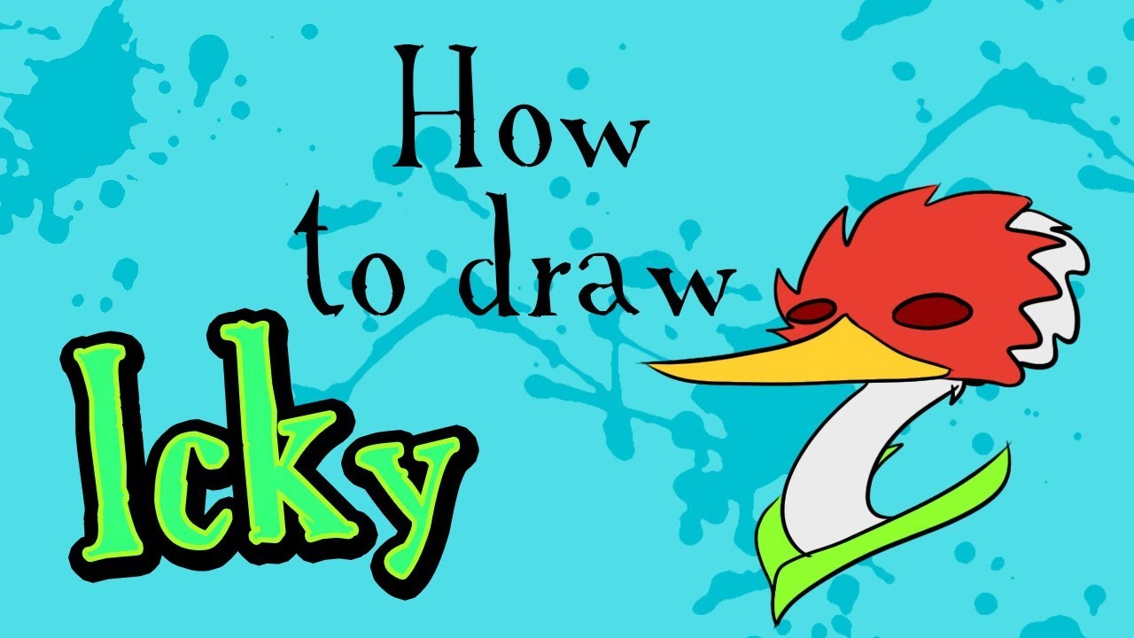 How to Draw Icky. - YouTube