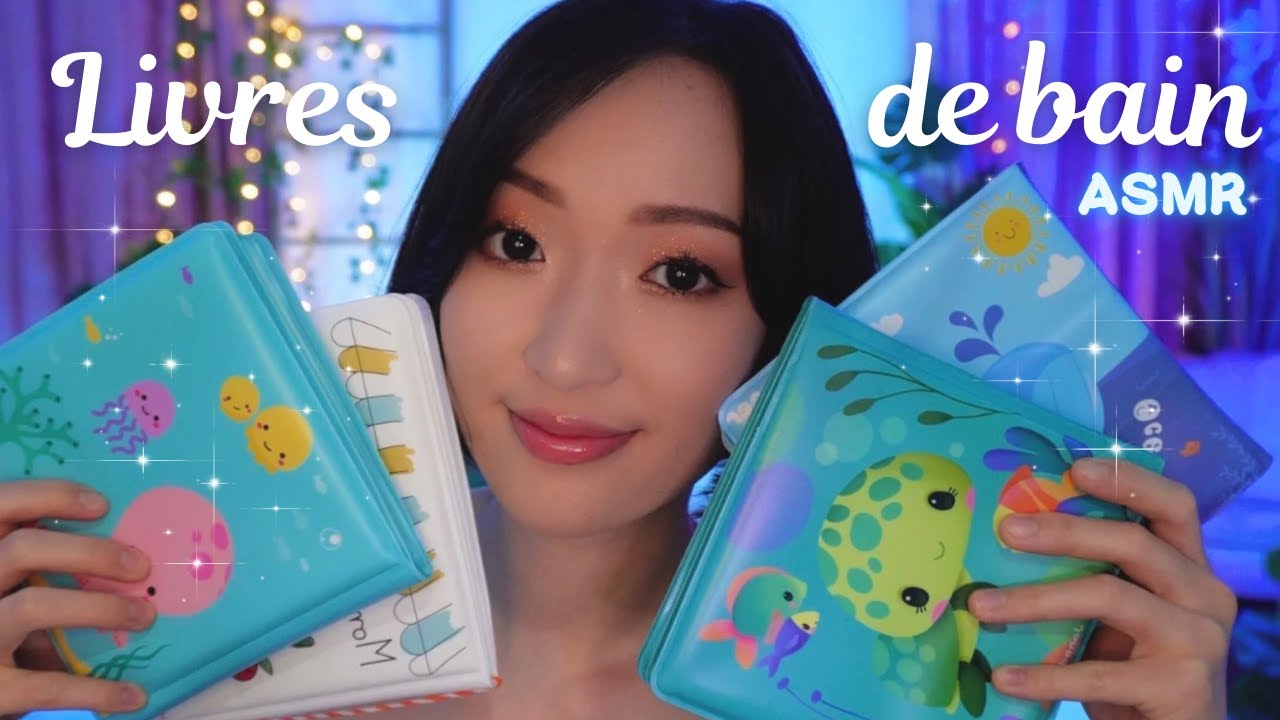 ASMR 🐳 Livres de bain et magic waterbooks 🖌️💧 Tellement satisfaisant 😍 ...