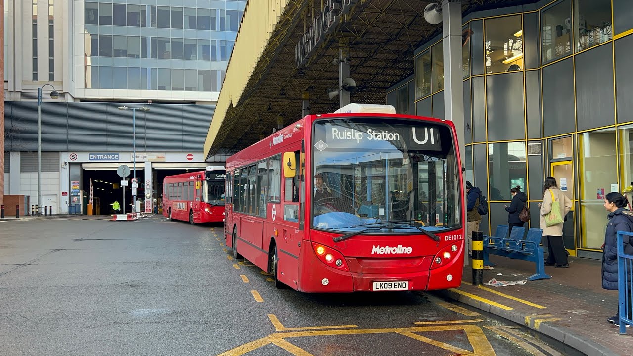 London Buses at Uxbridge Station(2/04/23) - YouTube