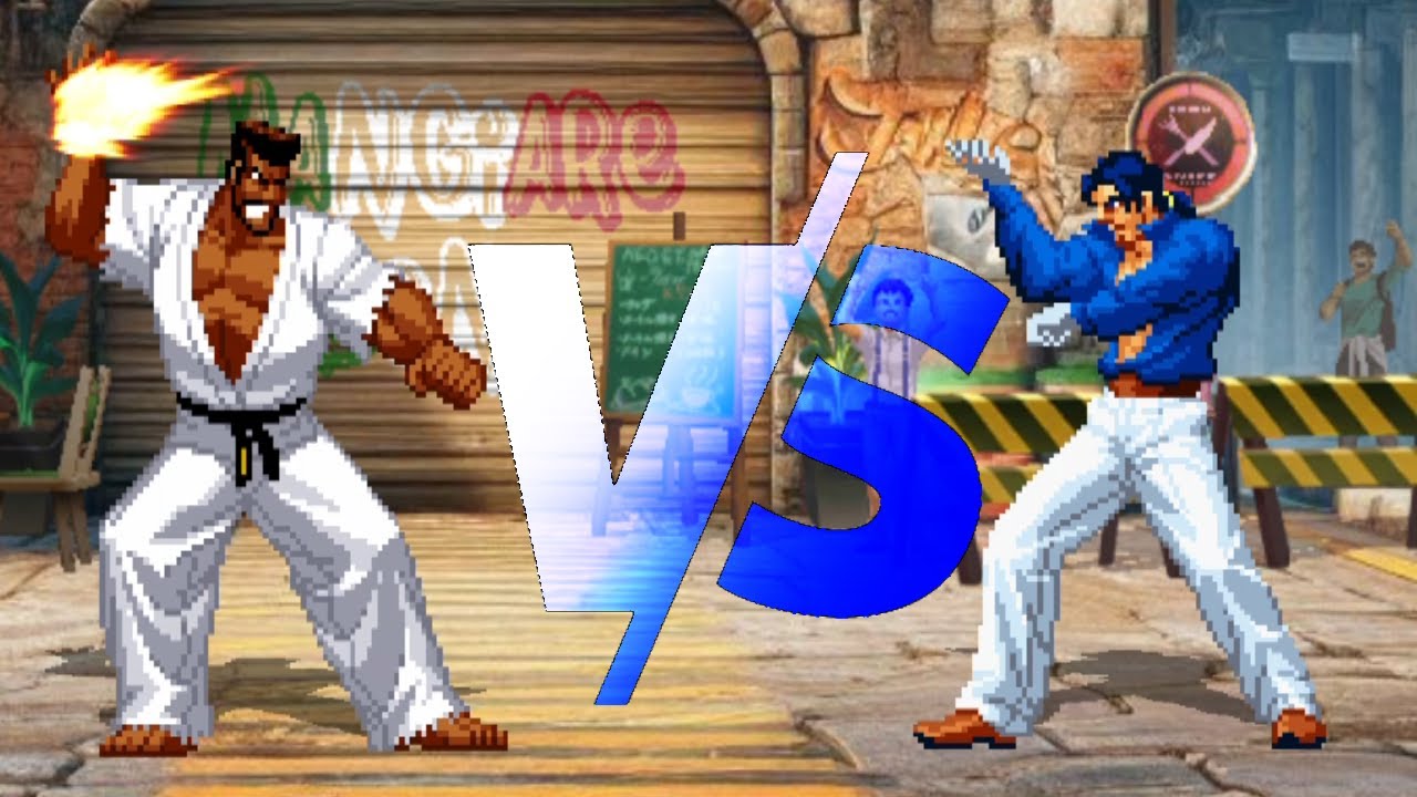 Marco Rodriguez VS Robert Garcia Mugen KOF - YouTube