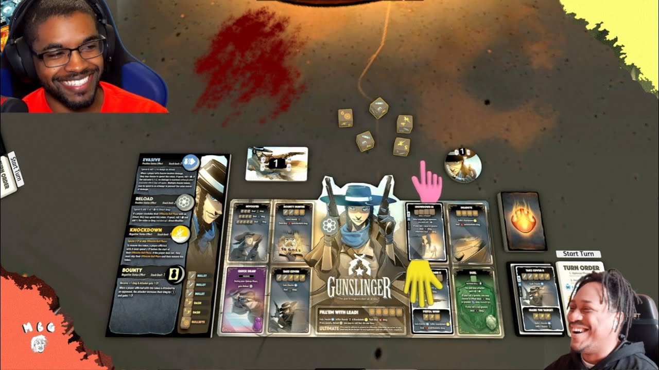 Tabletop Fight Club: MBG v William D. Ness ep1 (Dice Throne) - YouTube