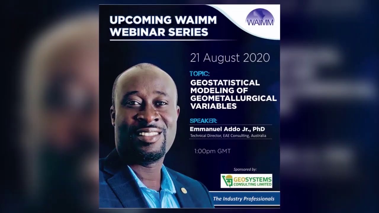 WAIMM Webinar Presentation by Emmanuel Addo Jr., PhD, Technical ...