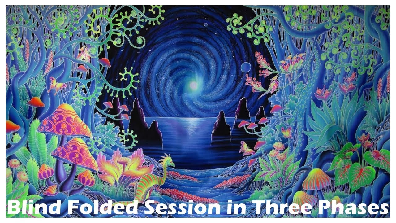 Blind Folded Session in Three Phases - A Ketamine Trip Report - YouTube