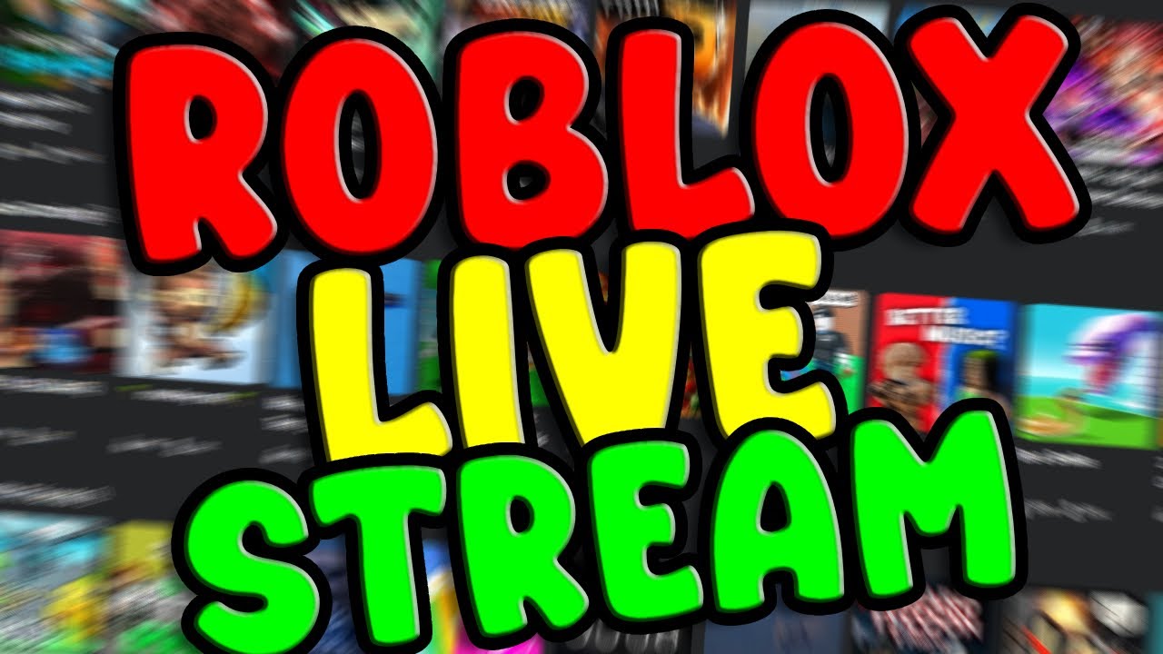 ROBLOX LIVE STREAM WITH VIEWERS! ROAD TO 1.28K SUBS! - YouTube