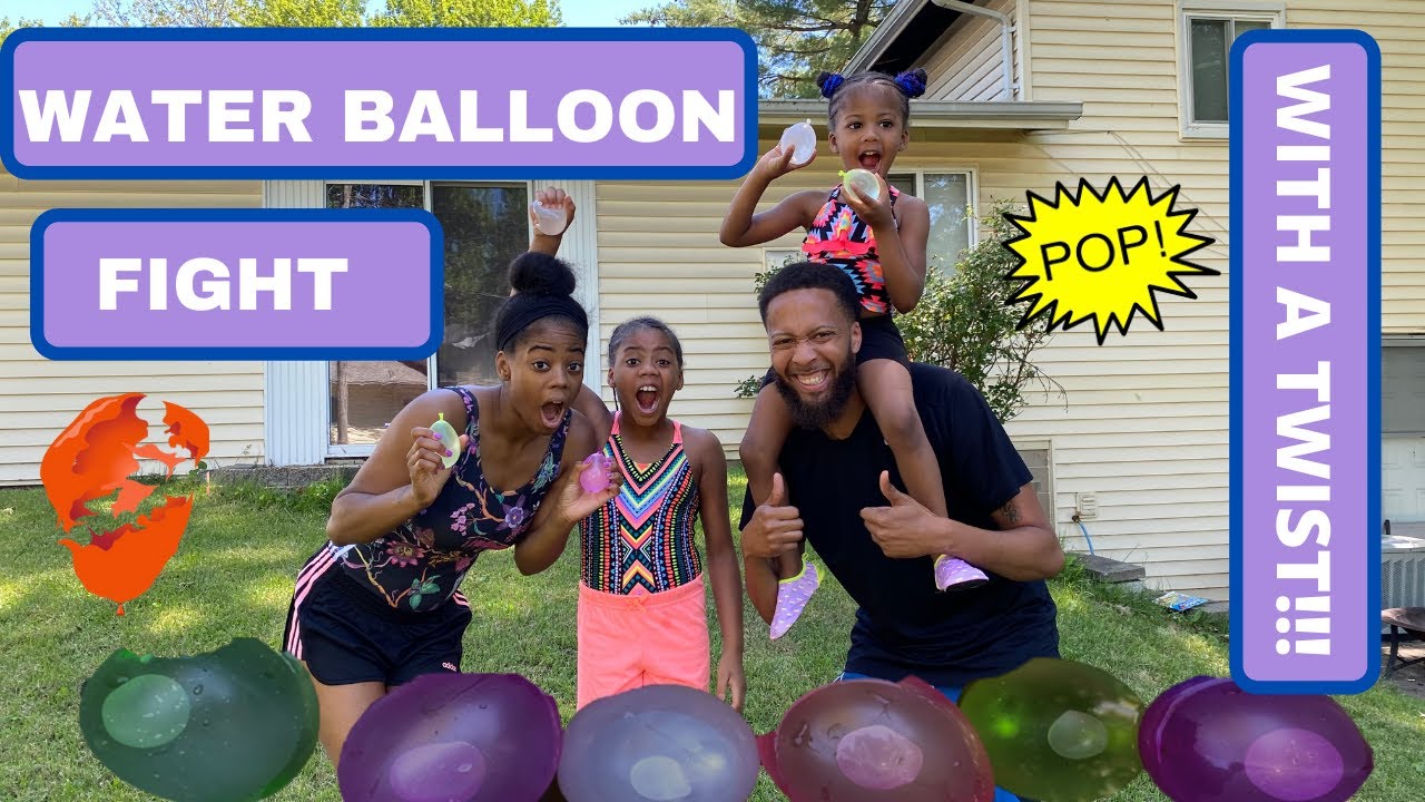 WATER BALLOON FIGHT CHALLENGE WITH HOT SAUCE!!! | HILARIOUS - YouTube