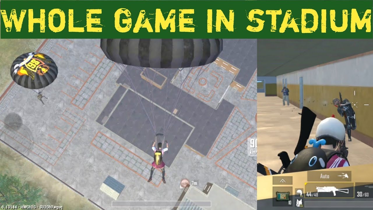 Landed in stadium & Finished whole game in stadium|pubg mobile lite ...