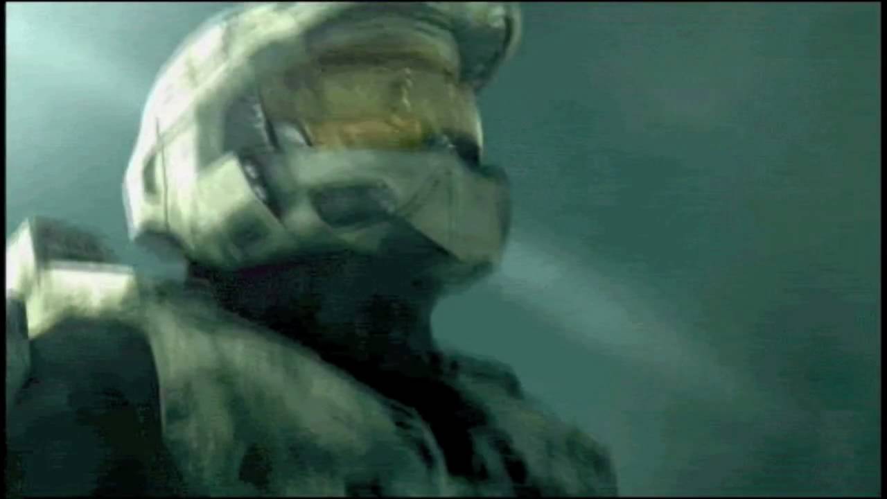 Halo 3 master chief puts away bubble shield - YouTube