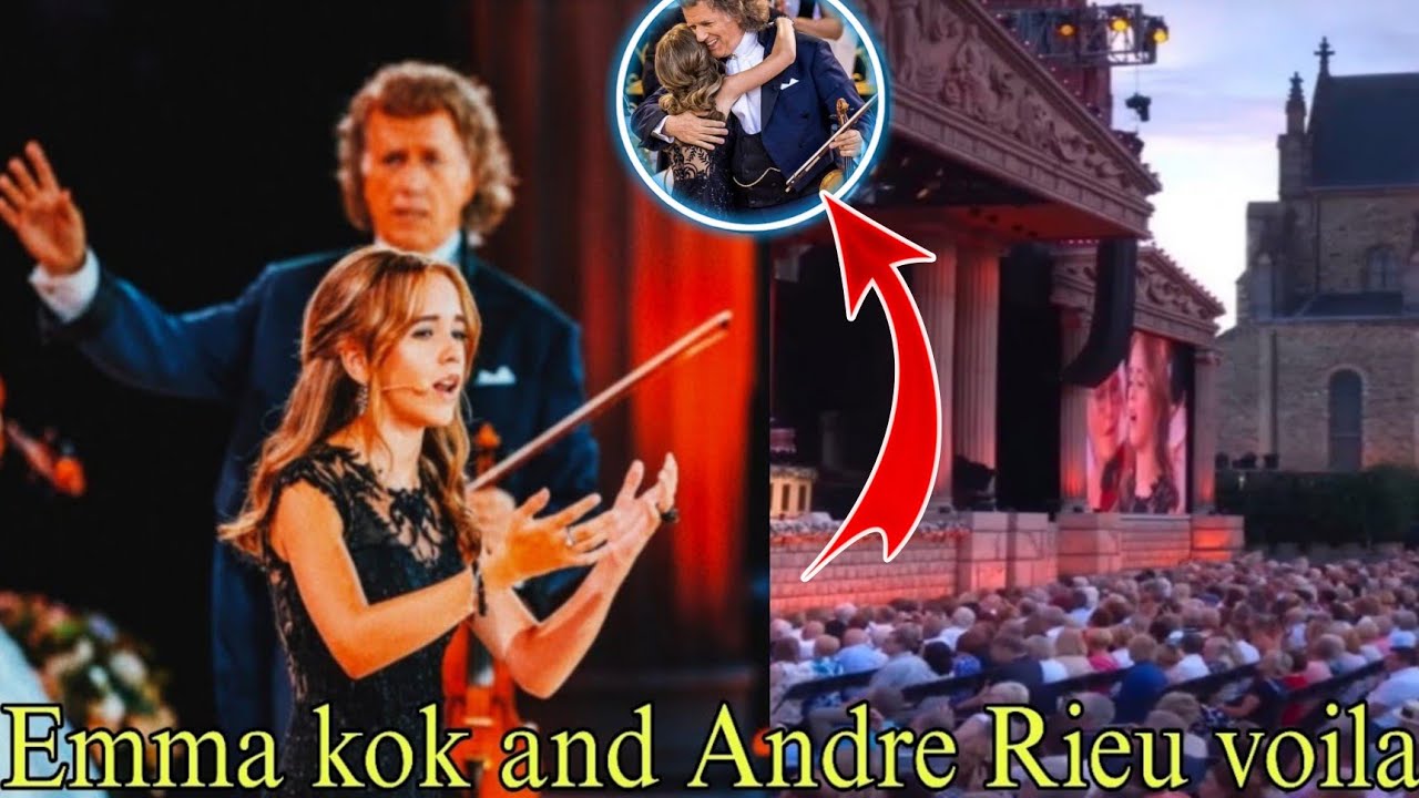 Emma Kok Singing Beautiful 🤩 Voila in Andre Rien Maastricht Concert in ...