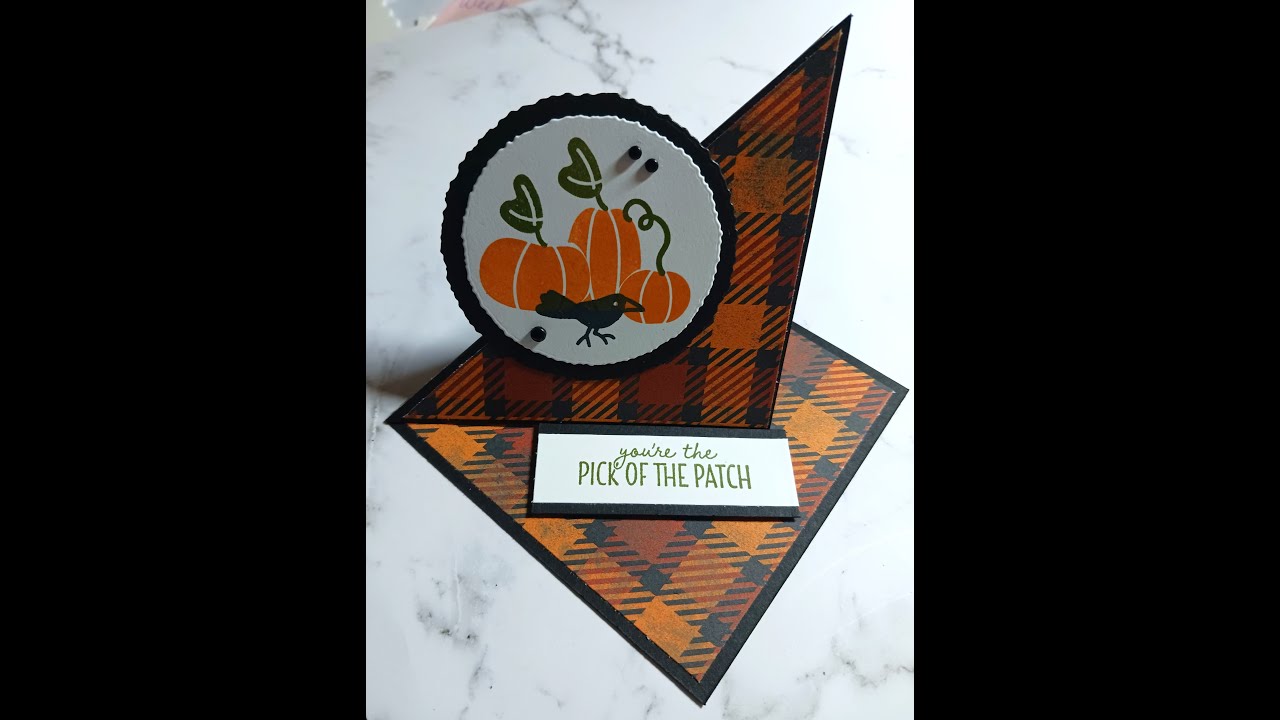 Fun Fold Friday: Twisted Easel Fun Fold Card - YouTube