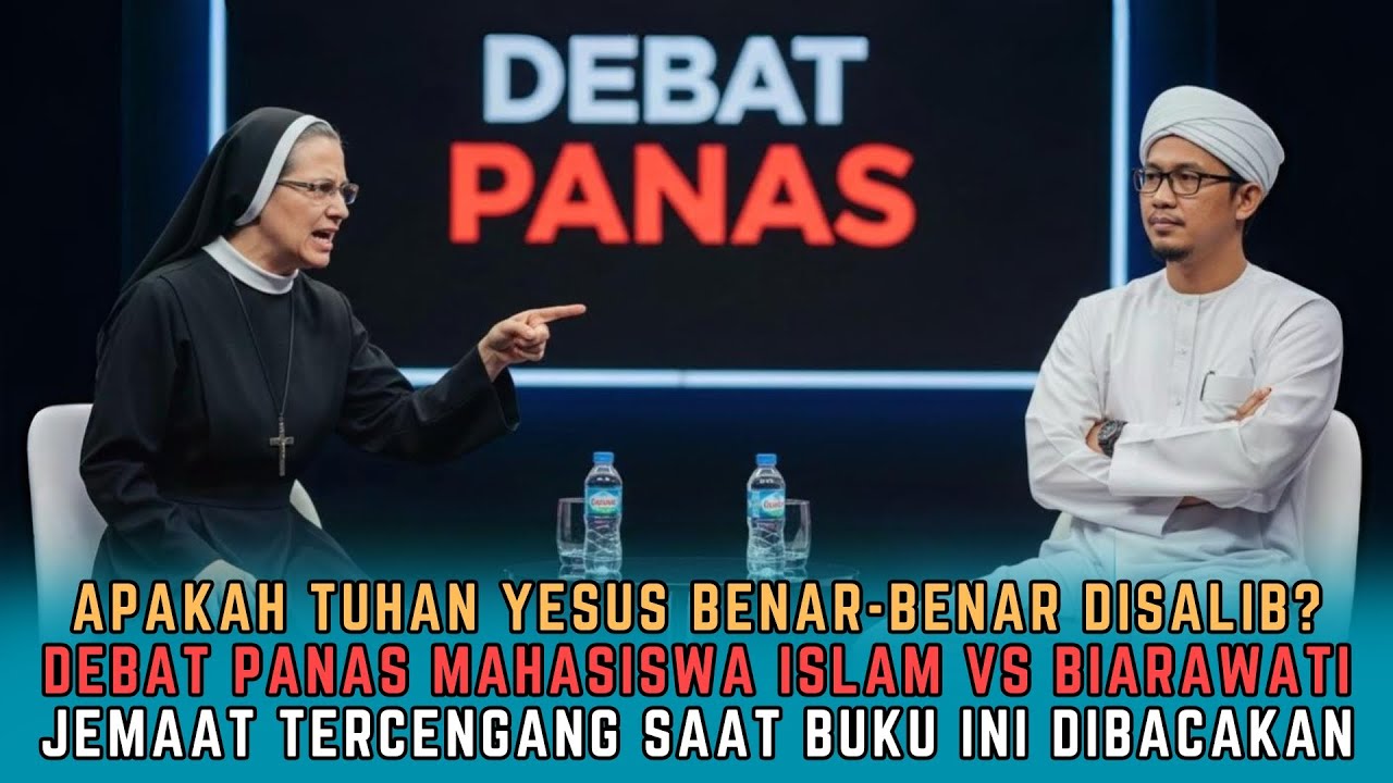KISAH VIRAL ‼️ Debat Panas Mahasiswa Muslim VS Biarawati : Apakah Yesus Benar benar Disalib ...