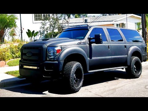 🔥 Custom Through-Body Exhaust Bezel for Ford Excursion V10 🔥 - YouTube