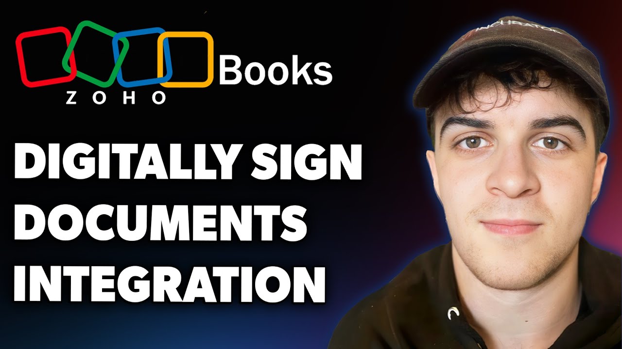 How to Digitally Sign Your Documents Zoho Books - Zoho Sign Integration ...