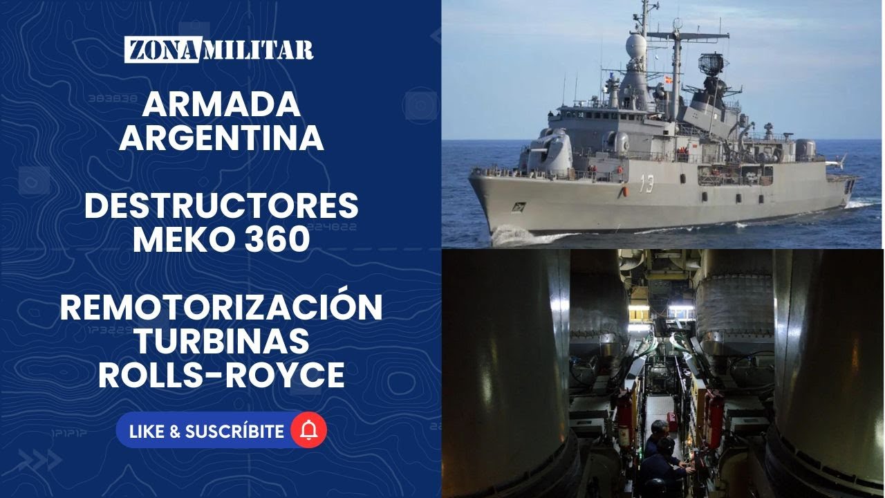 El futuro de los destructores MEKO 360 de la Armada Argentina ...