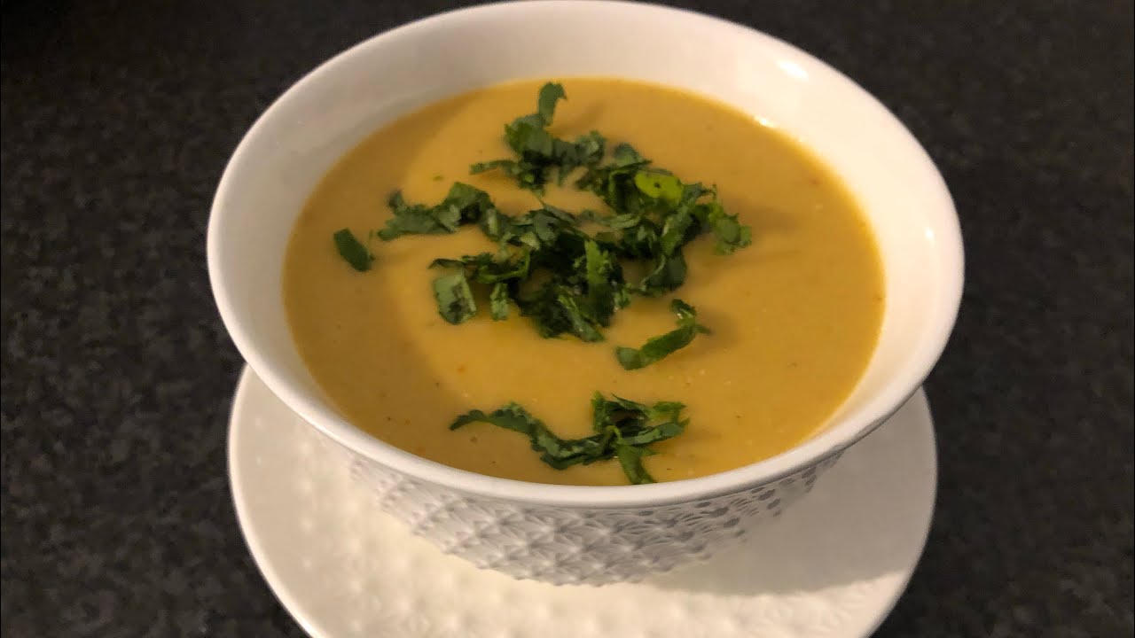 حساء العدس الاحمر التركي اطيب مذاق Red Lentils Soup Youtube
