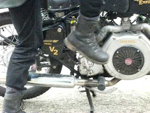 Enfield V2 Diesel - YouTube