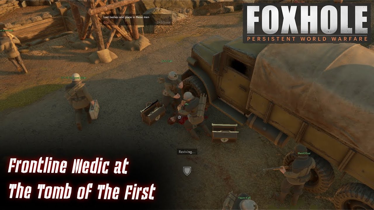 Frontline Medic at the Reaping Road - Foxhole - Eugene: The Medic - YouTube