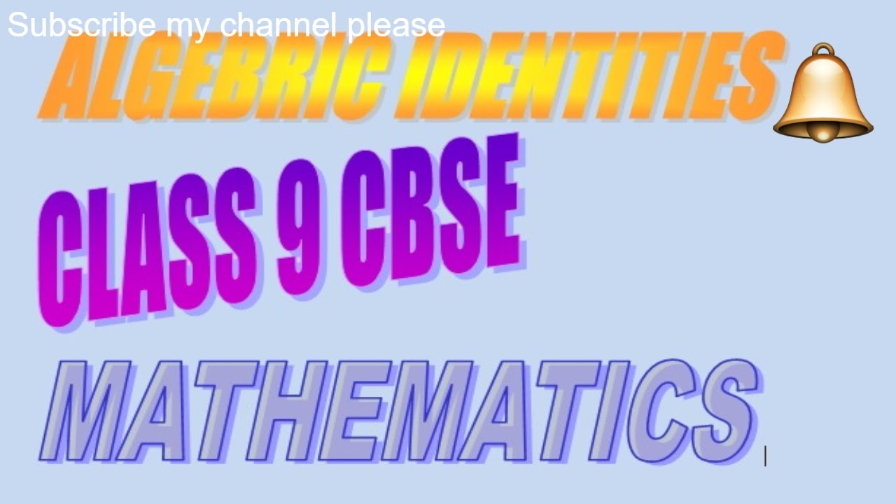 The Best Way To Understand The Algebraic Identities YouTube the-best-way-to-understand-the-algebraic-identities-youtube