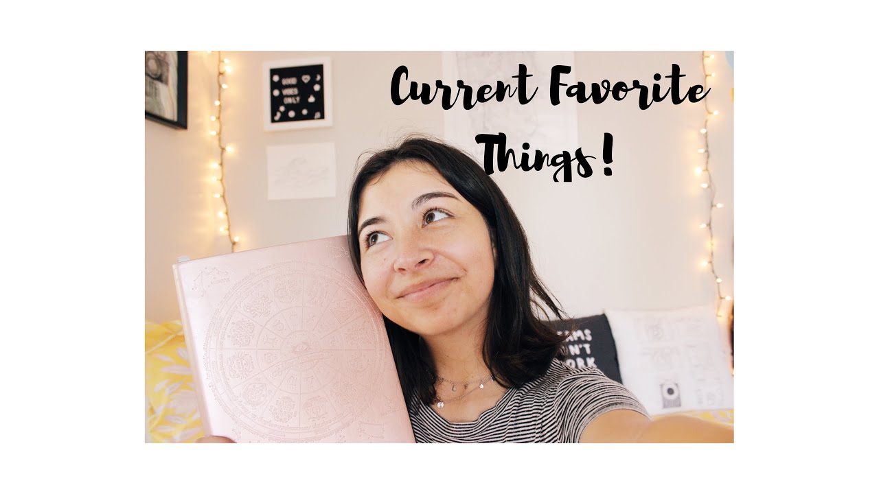 My Current Favorites! Books, Fashion, and more!! - YouTube