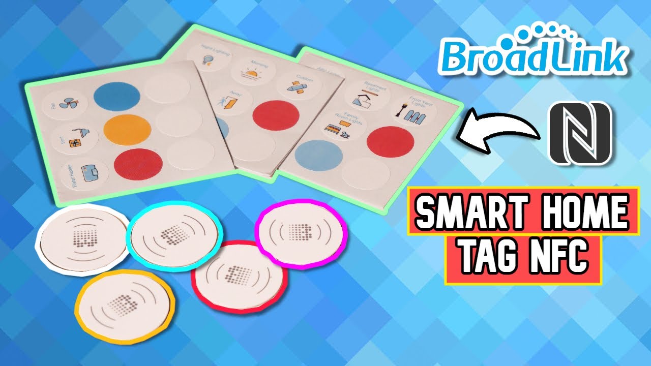 CONTROLLARE LA SMART HOME con I TAG NFC BROADLINK - YouTube