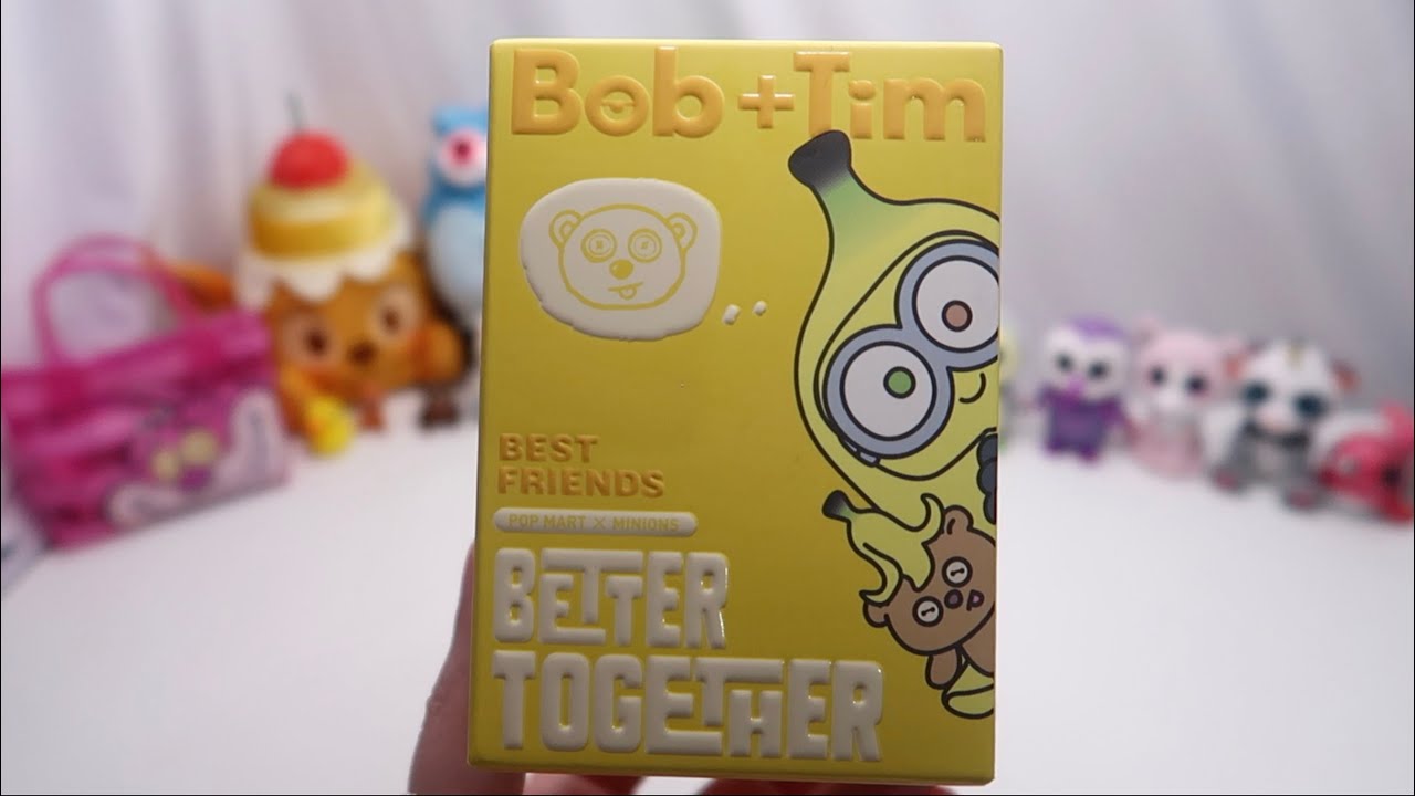 Pop Mart Bob & Tim Unboxing!! I am in LOVE! - YouTube