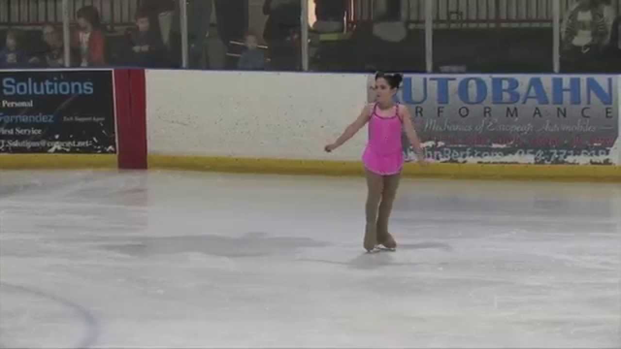 Pines Ice Arena Basic Skills Competition 2015 Lexi Popkin - YouTube